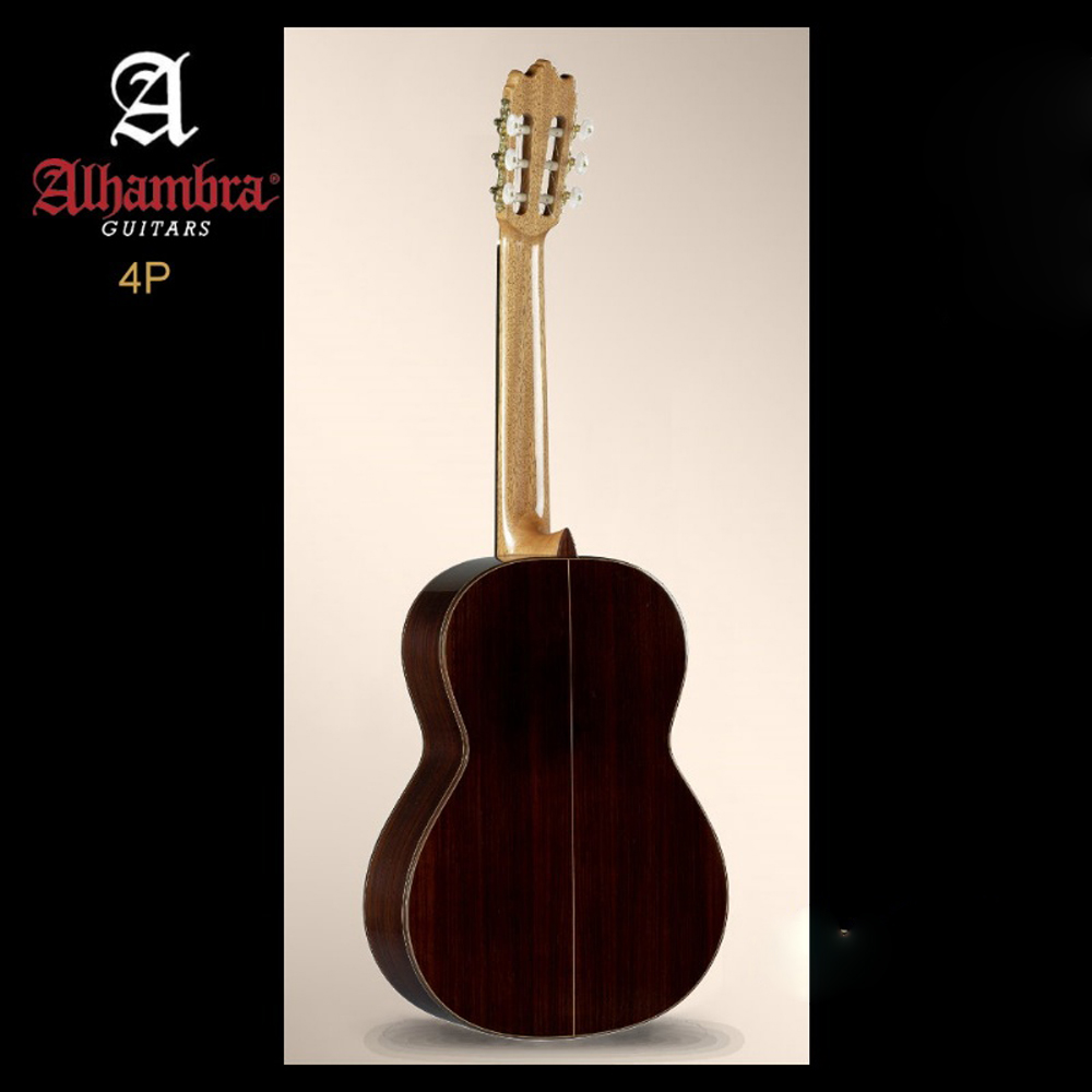 Alhambra 4P 松木面單板/玫瑰木側背板 古典吉他 - 美佳樂器商城